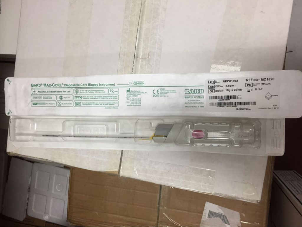 Max-Core Disposable Core Biopsy Instrument – Luck Shing